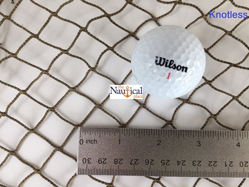 Real Fish Net 10 Ft X 10 Ft KNOTLESS Vintage Used - Etsy