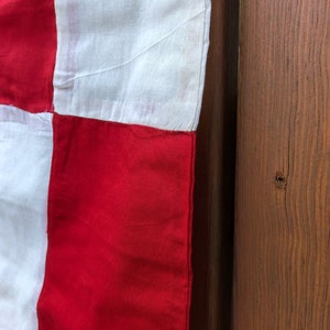 Nautical Signal Code Flag Set on String Set of 40 Hand Sewn, Double ...