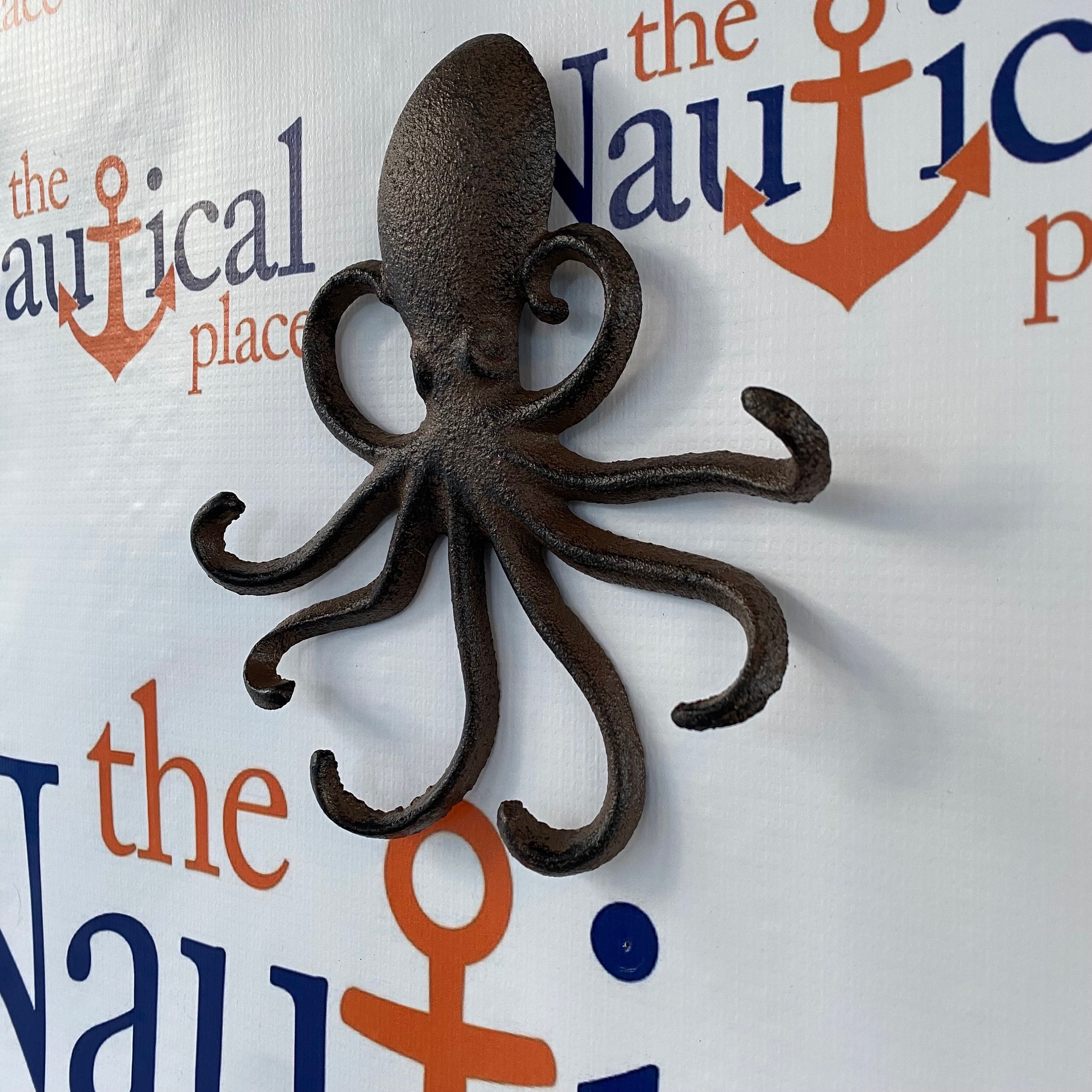 Cast Iron Octopus Wall Hook - Towel Hanger - Coat, Hat, Key Rack ...