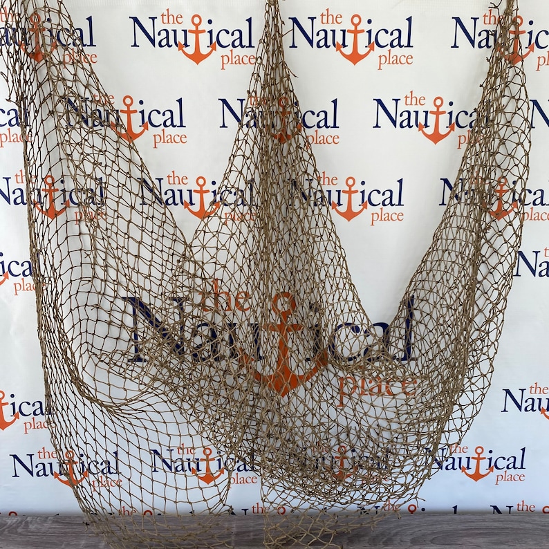Decorative Fish Net 5 Ft X 5 Ft Knotted Traditional Used - Etsy