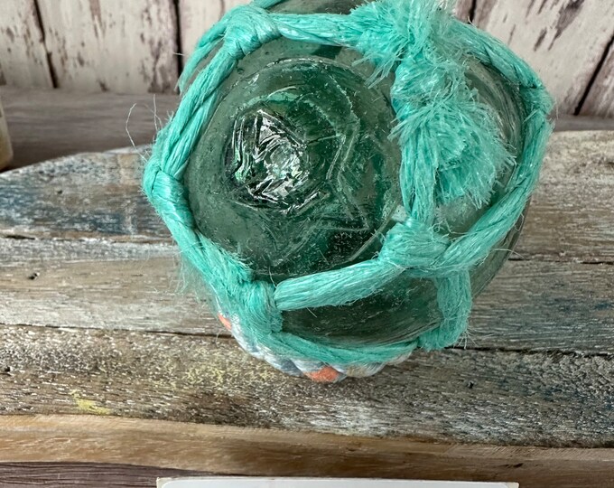 Japanese Glass Fishing Float, Star Mark, Authentic Fish Net Buoy From ...
