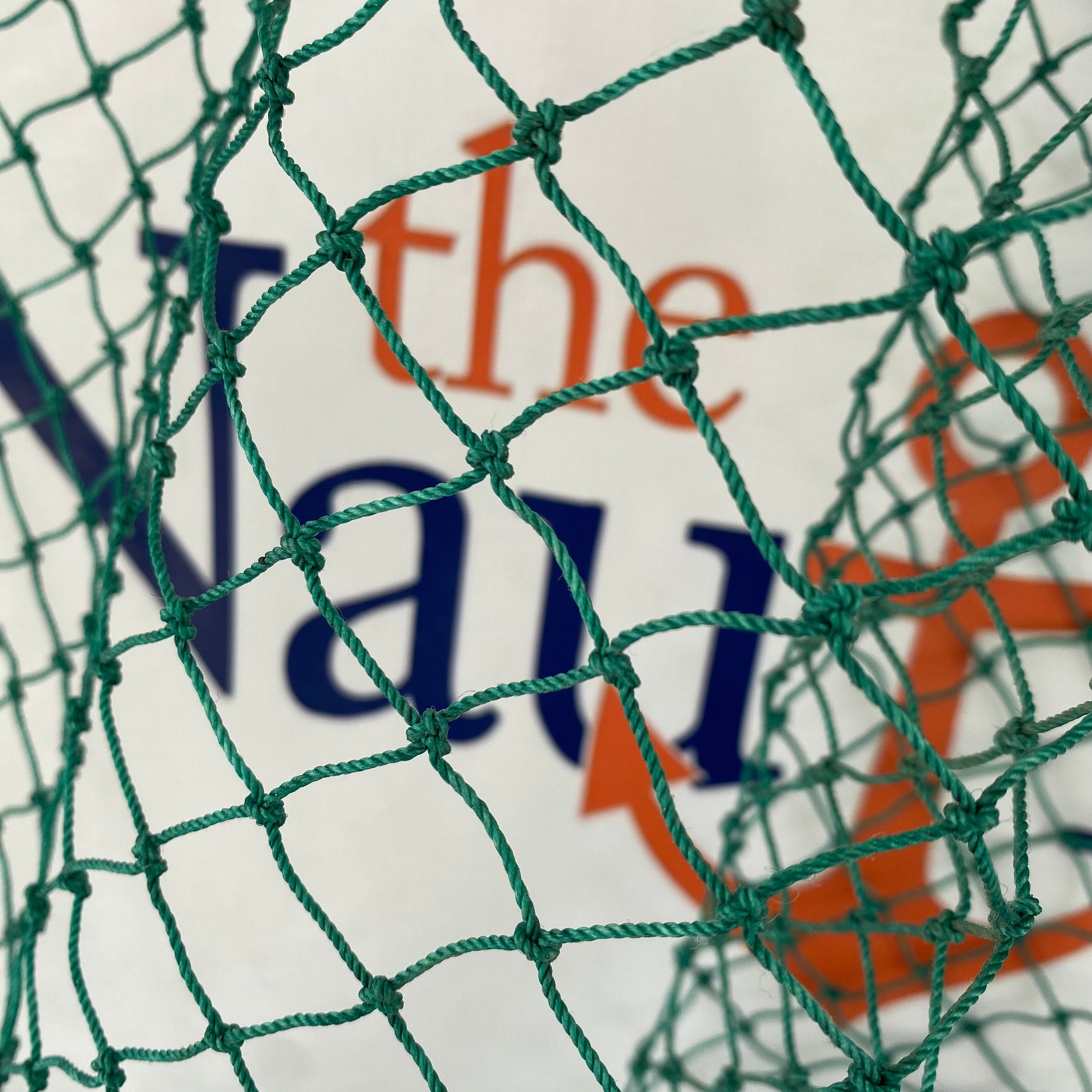 Decorative Green Fish Net - 5 ft x 8 ft Knotted - New Commercial Fish ...