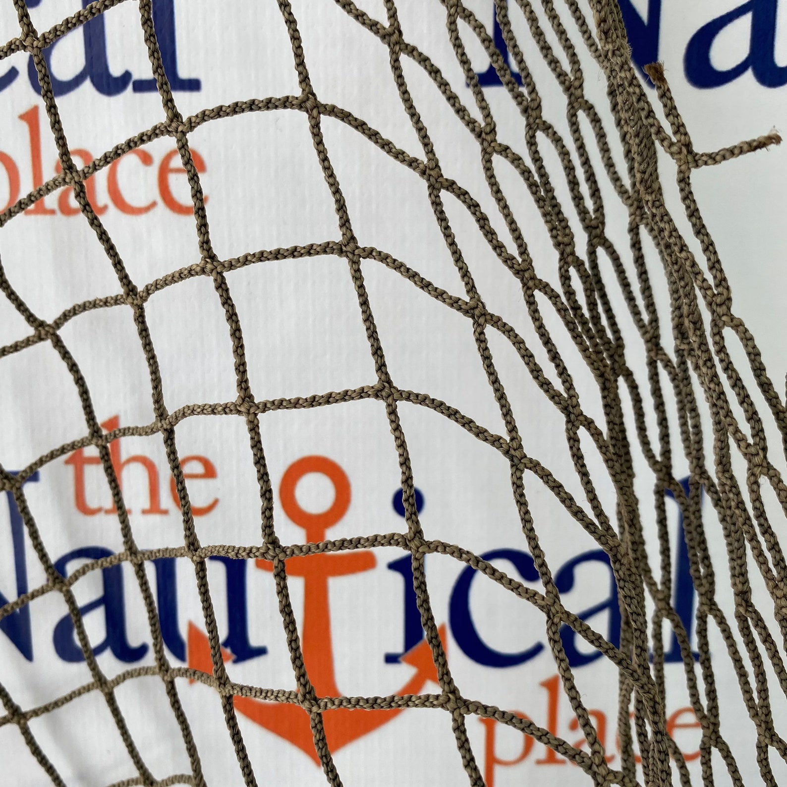 Real Fish Net 10 Ft X 10 Ft KNOTLESS Vintage Used - Etsy