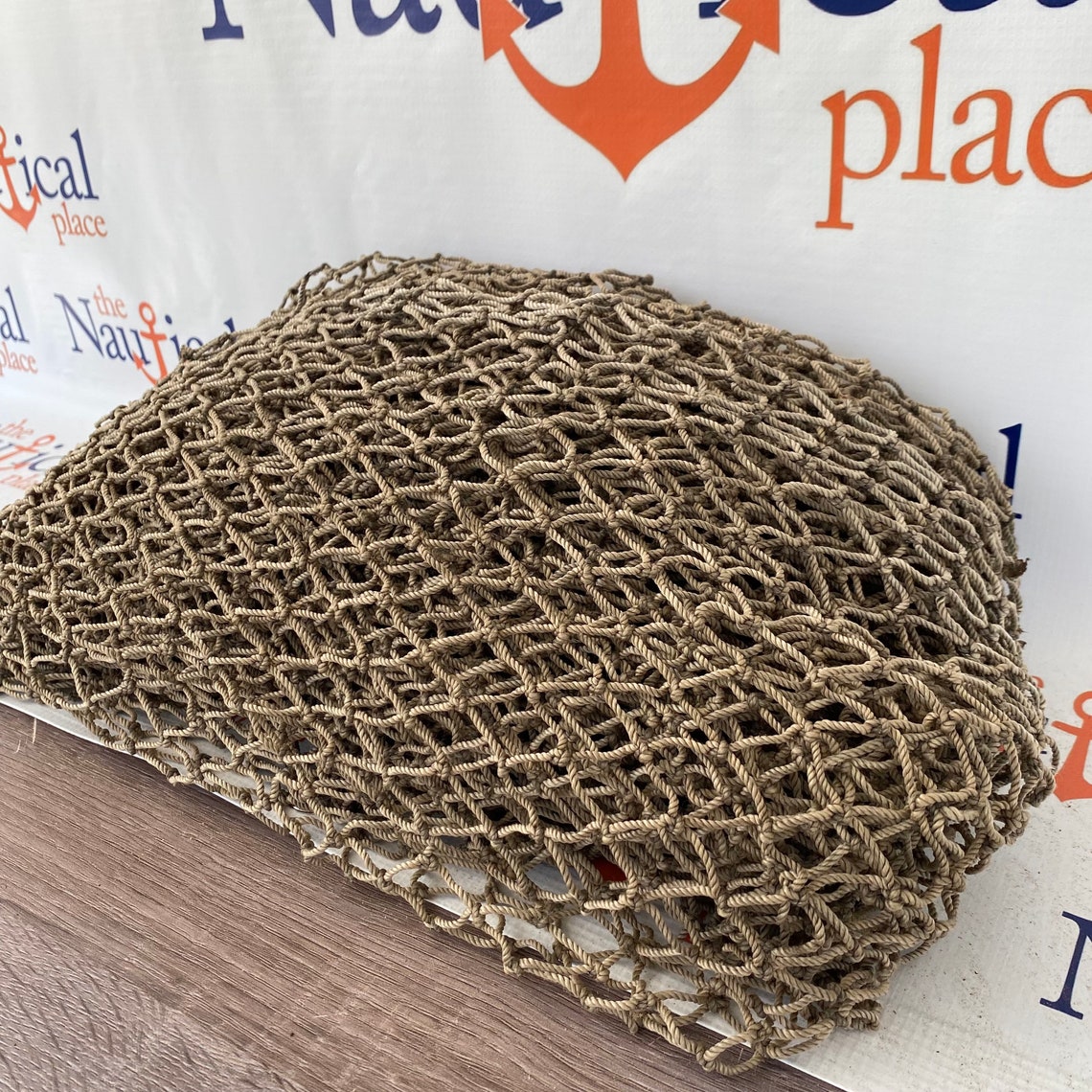 Authentic Fishing Net 5 Ft X 10 Ft HEAVY Knotted Authentic - Etsy