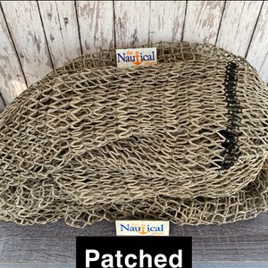 Authentic Fish Net Cut From Real Commercial Fishing Nets - 15 Ft X 15 ...