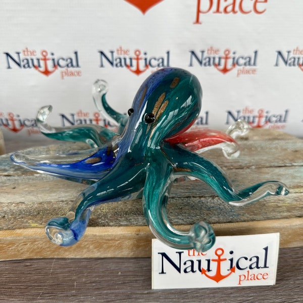 Blown Glass Octopus - Etsy