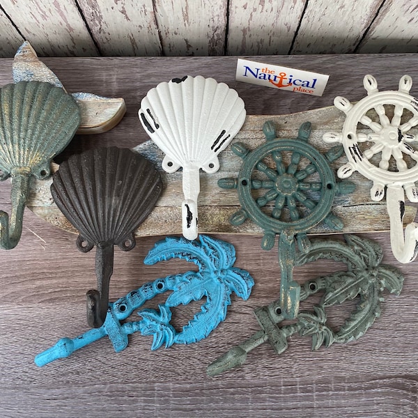 Coastal Wall Hooks - Etsy