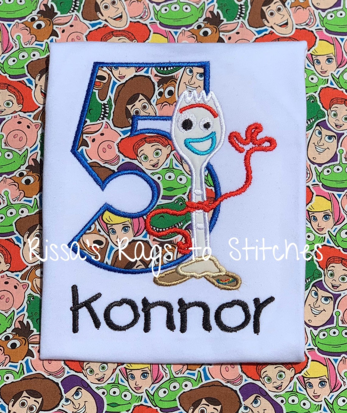 Forky Birthday Shirt #1-9 Toy Story 4 - Etsy