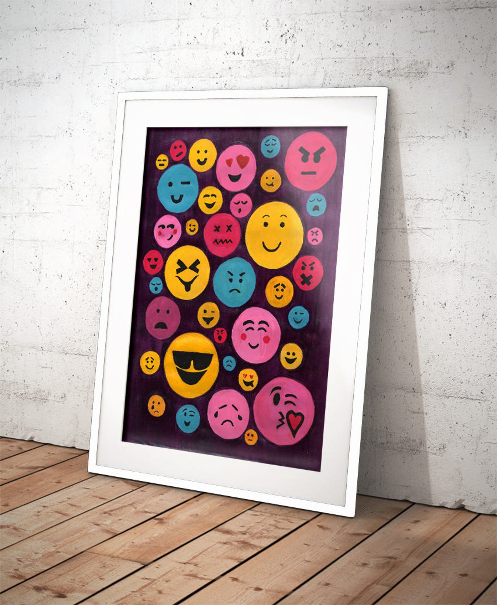 Babel Collection: Evolution – Original Acrylic Painting, Language ...