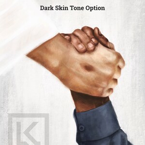 Jesus and Police Officer Artwork, "their Sacrifice," Art Print, First ...