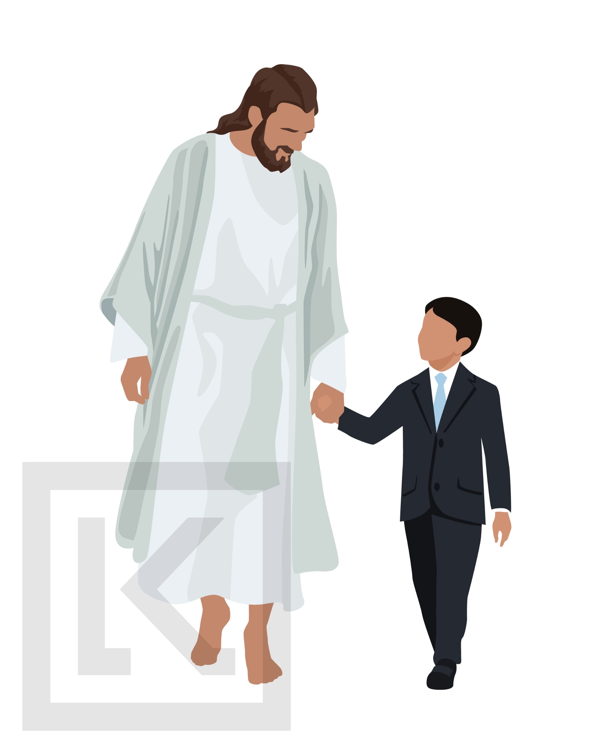 Primary 2023, Jesus Christ Artwork, LDS Baptism, Following the Savior ...