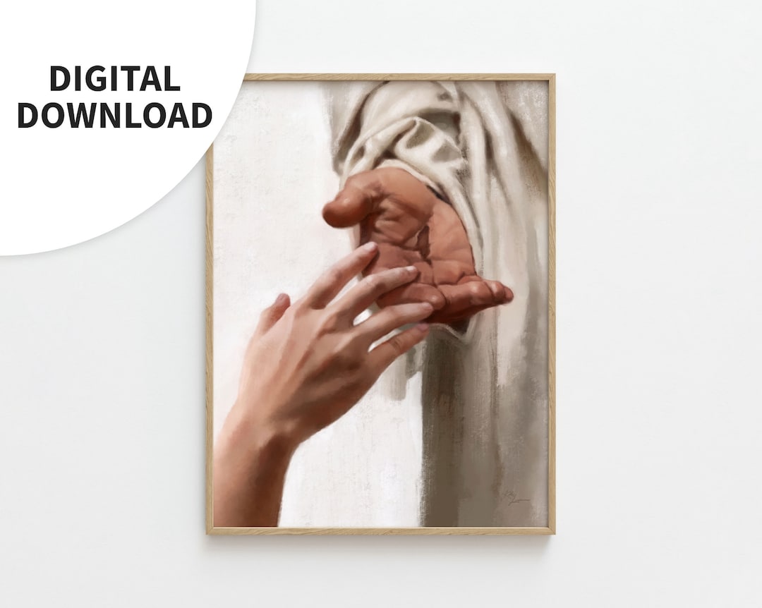 Jesus Christ Artwork, Digital Download, "the Resurrected Christ ...