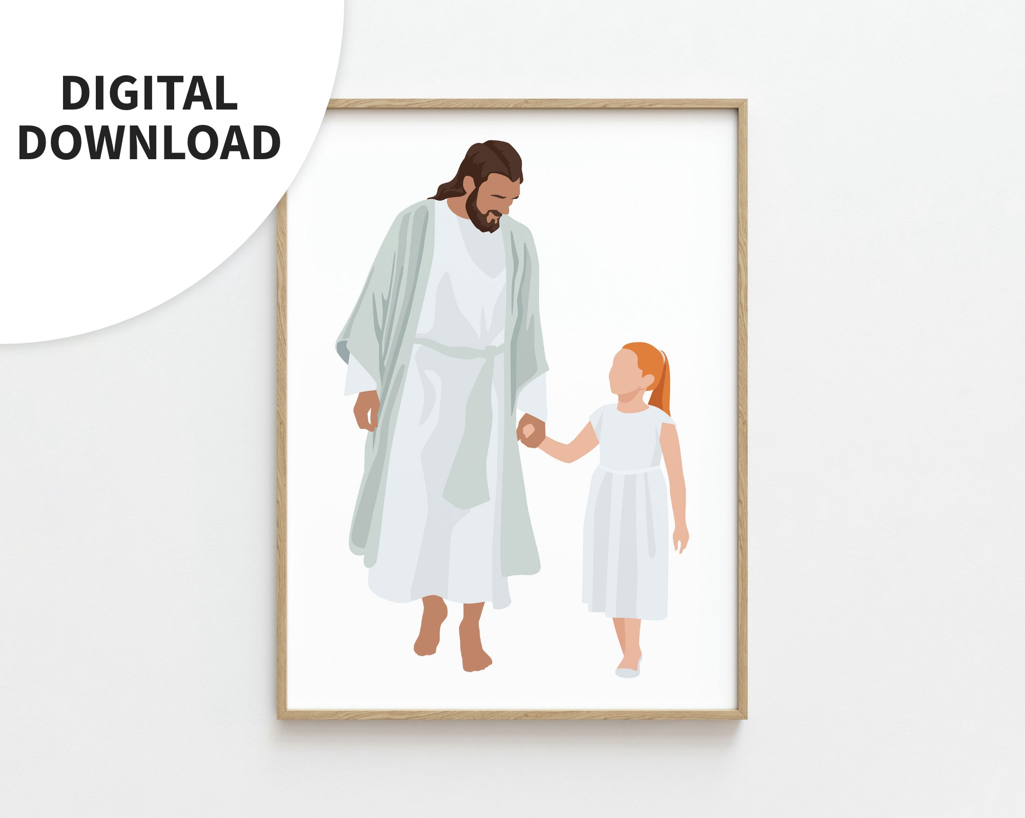 Lds Boy Baptism Clipart Girl