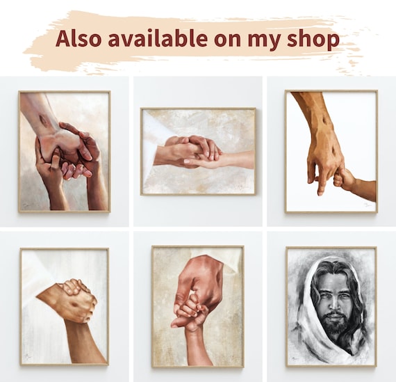 Jesus Hands With Holes