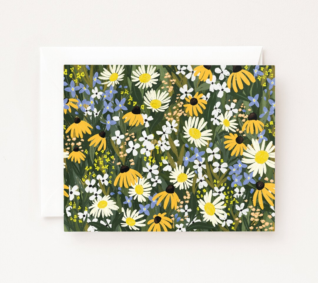 Set of 8 Parkway Wildflowers Cards : Blue Ridge Parkway Illustrated ...