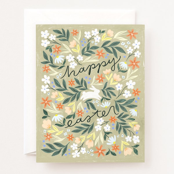 Happy Easter Card - Etsy