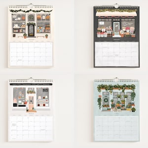 2026 Shops & Markets Wall Calendar - Etsy