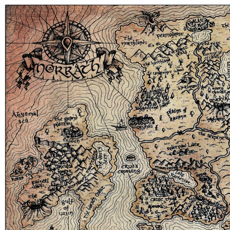 11x17 World Map - Etsy