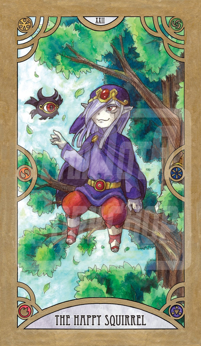 Legend of Zelda Tarot Card Deck 79 Cards Major and Minor - Etsy