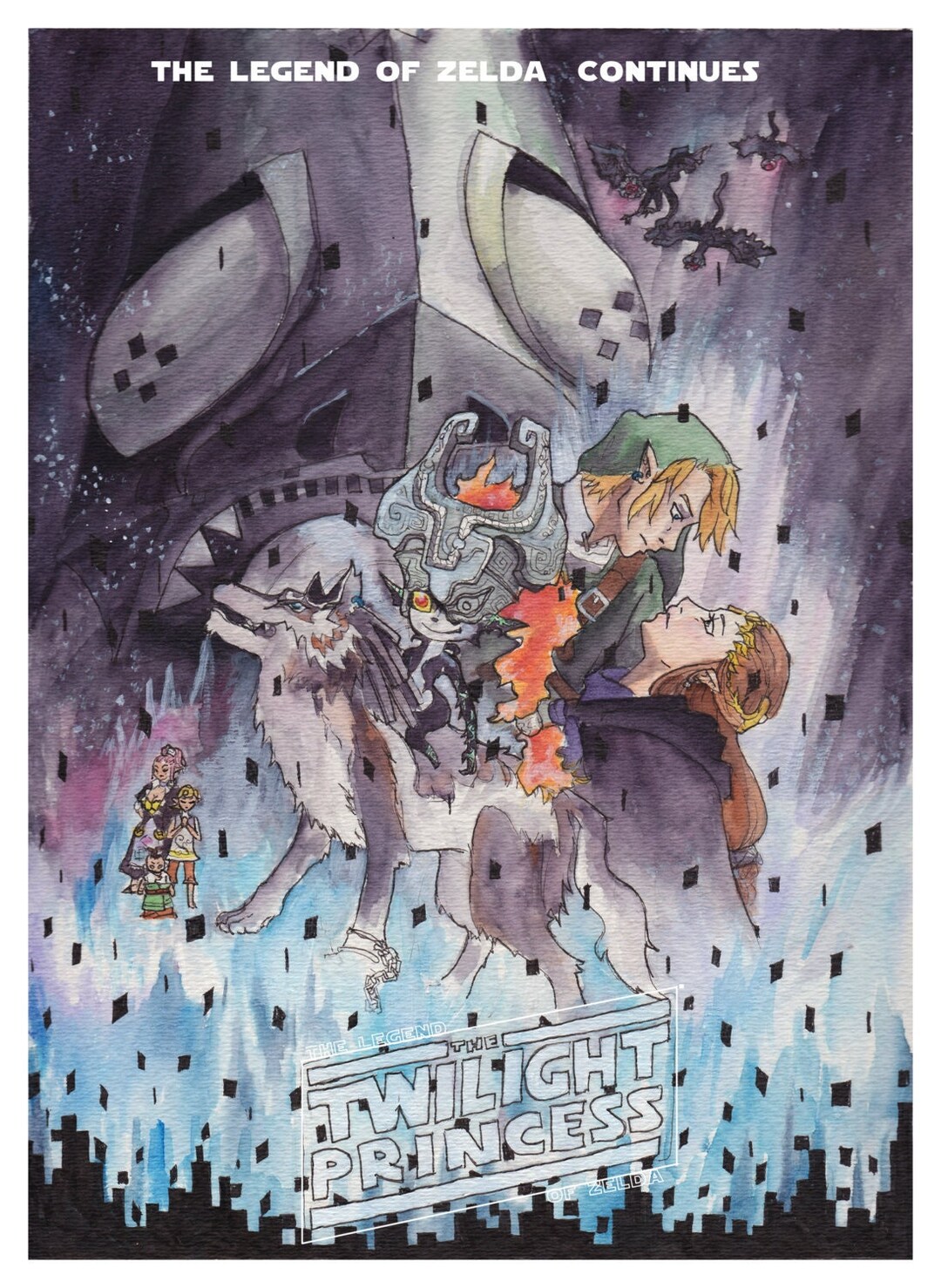 Zelda Wars 8.5" X 11" Prints - Etsy