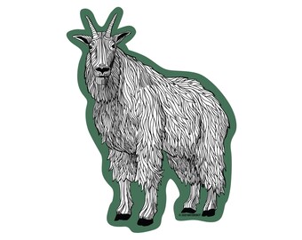 Mountain Goat Decal - Etsy