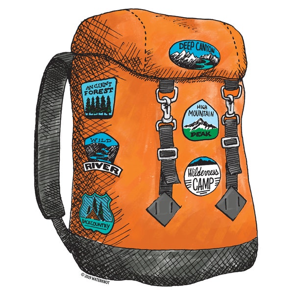 Backpack Stickers - Etsy