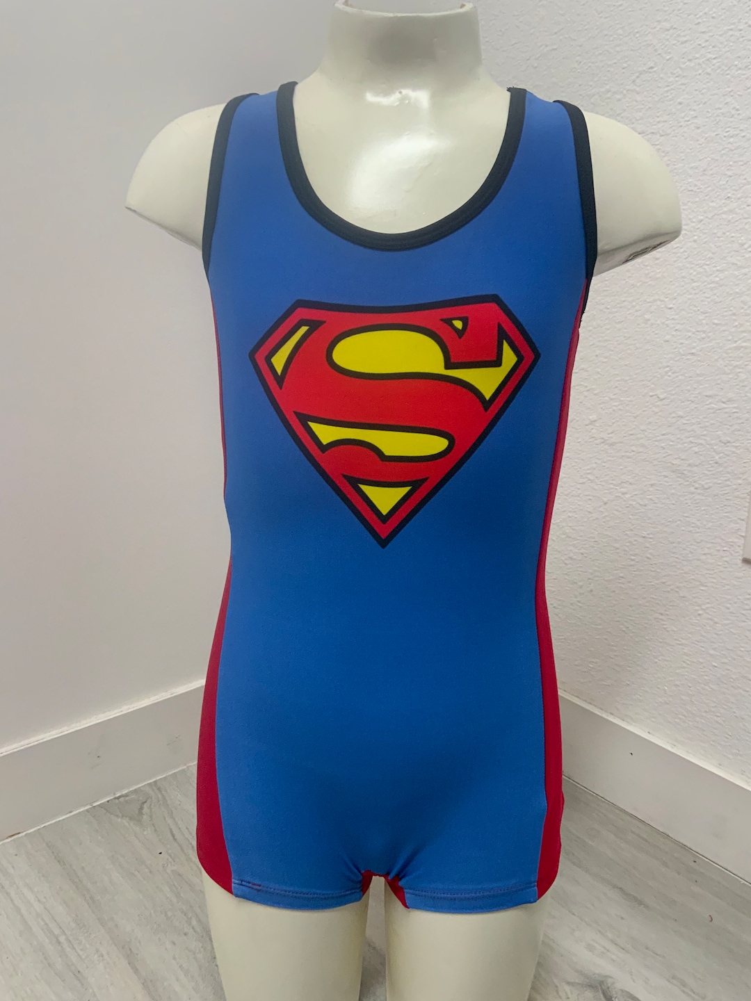 Super Boy Gymnastics Leotard/unitard for Boys - Etsy