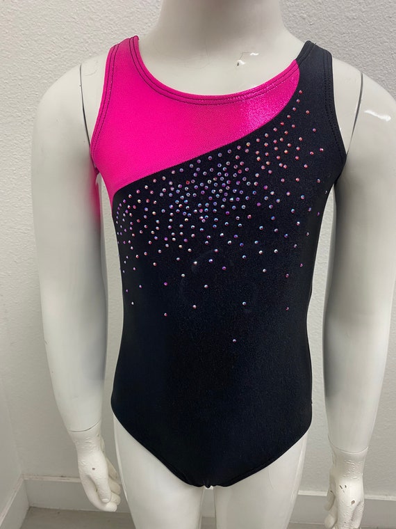 Dazzling Pink Gymnastics Leotard - Etsy