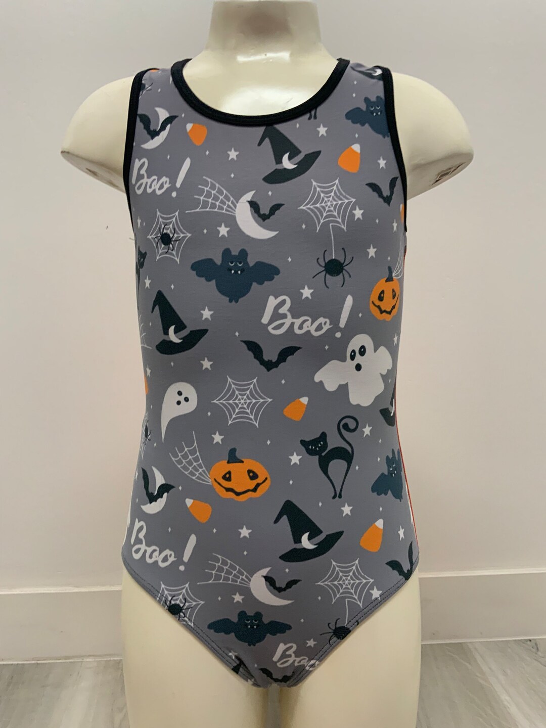 Spooky Halloween Gymnastics Leotard for Girls - Etsy