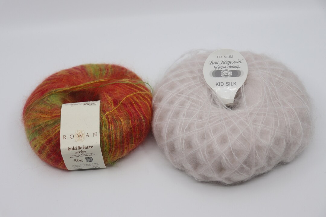 Rowan Mohair Yarn Variegated Rust, Orange, Green Yarn Kaffe Fassett ...