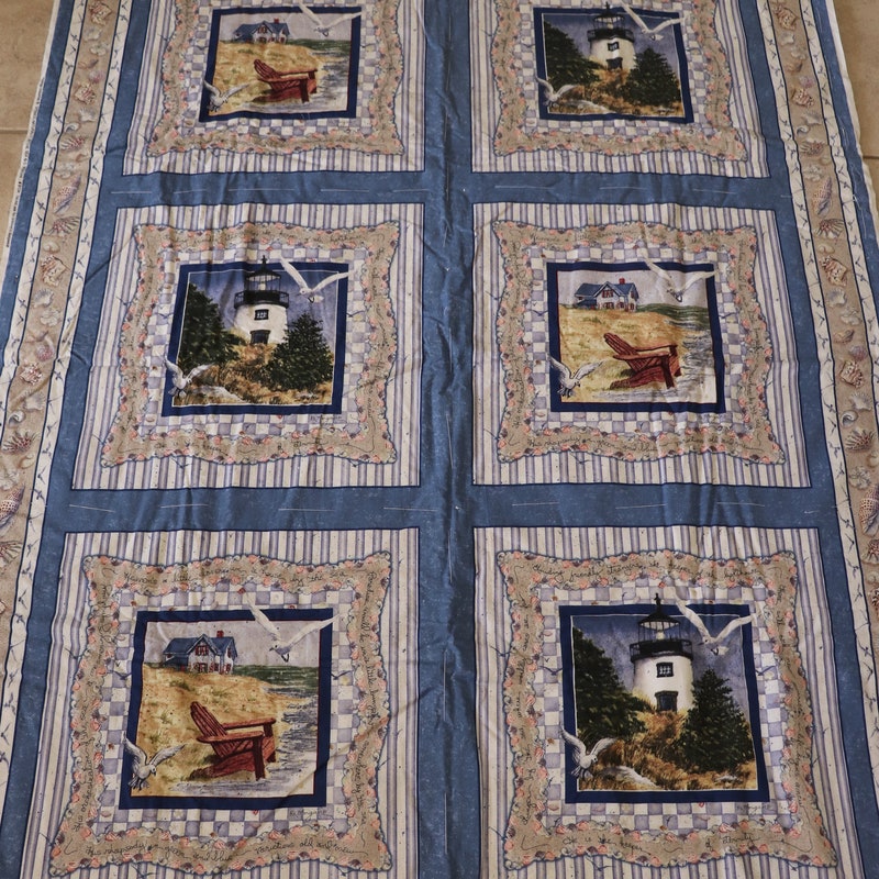 Lighthouse Quilt - Etsy
