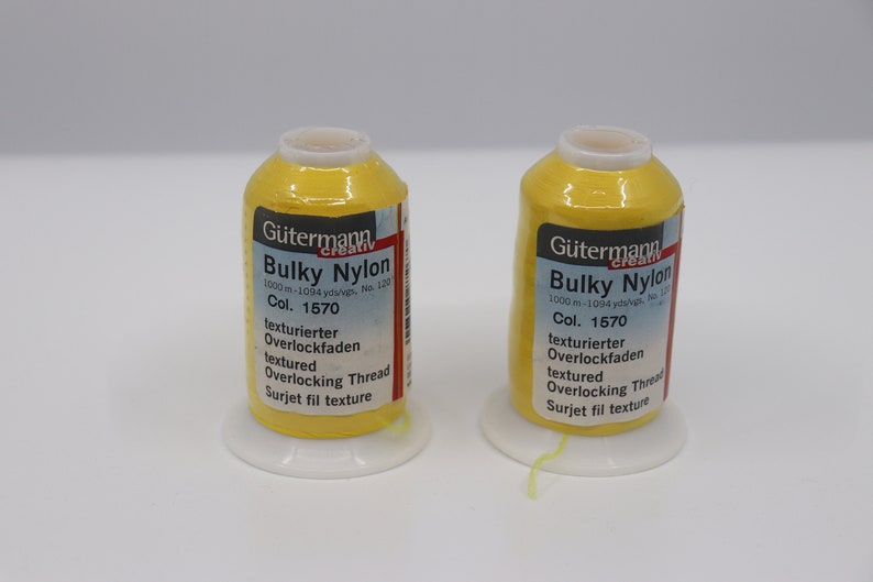 YLI Woolly Nylon Serger Thread: Stretchy 100% Nylon, 1000M - Etsy