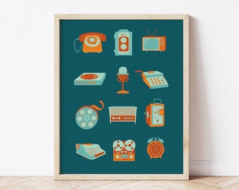 1960s Technology | Etsy