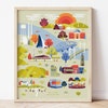 Colorful Pacific Northwest Scene 8x10 Art Print | the Great PNW ...