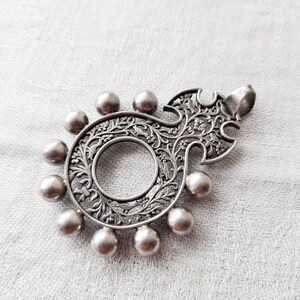 Antique Basque Rosary Ring, Solid Silver, Hallmarked, Beautiful ...