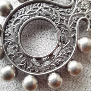 Antique Basque Rosary Ring, Solid Silver, Hallmarked, Beautiful ...