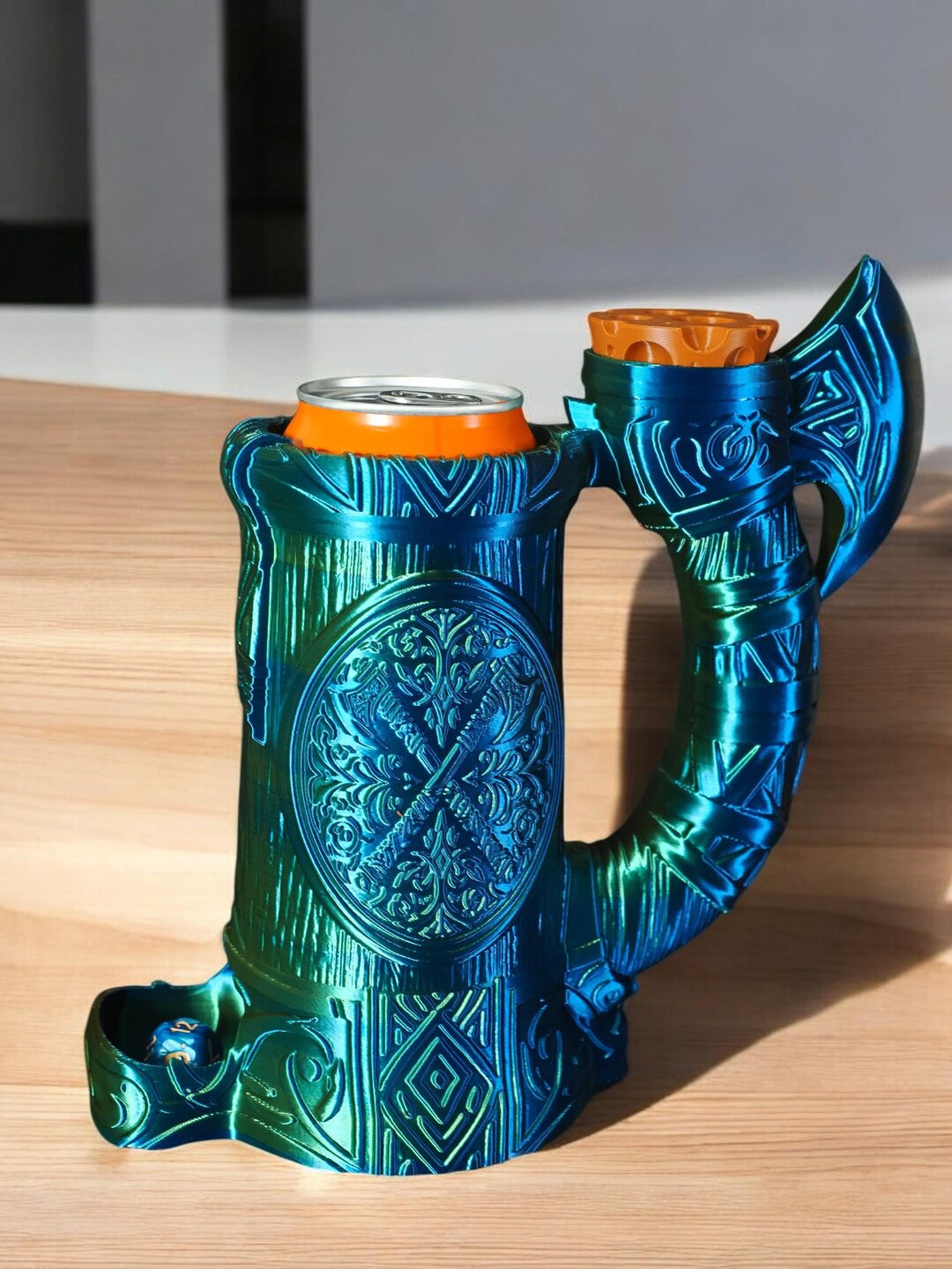 Viking Axe Dice Roller – Norse Can Holder, D&D Gaming - Etsy