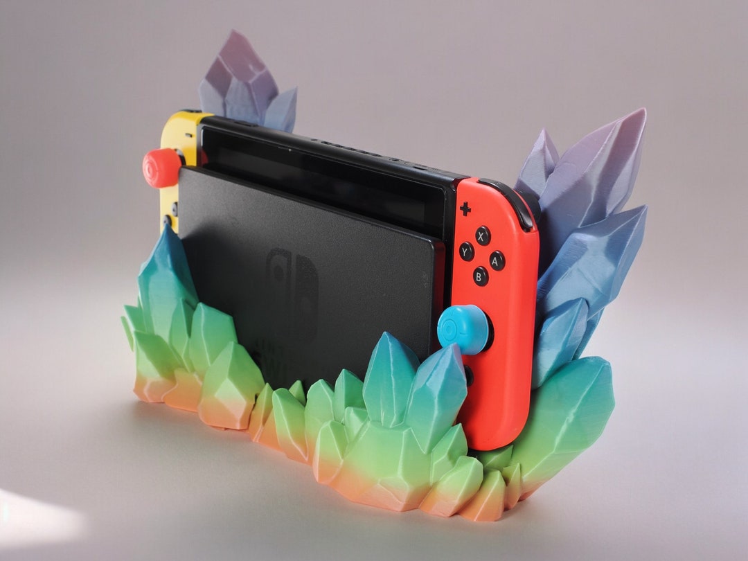 Crystal Nintendo Switch Dock – 3D Printed Fantasy Gaming Console ...