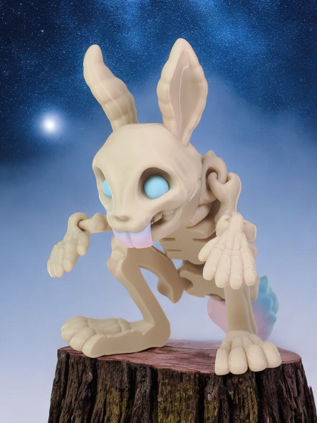 Skeleton Pet, Articulated Rabid Rabbit, Customizable Features, Fun ...