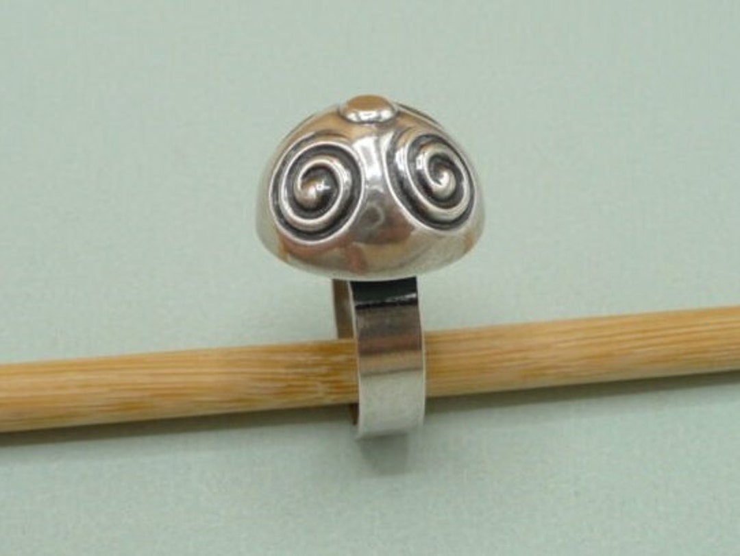 Kalevala Koru finland. halikko Spiral Ring in Silver. 1994. Vintage. - Etsy
