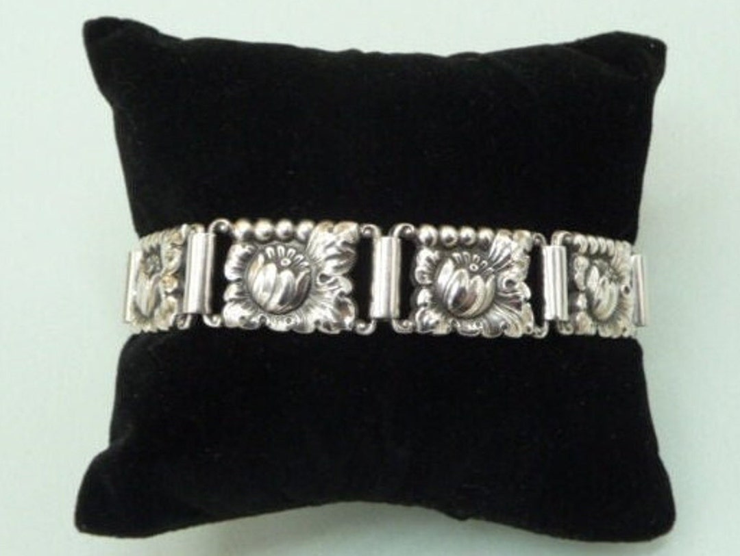 Gustaf Dahlgren & Co suède. Silver Bracelet. 1951. Vintage. - Etsy