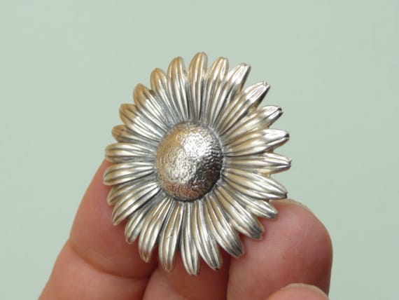 Gustav Dahlgren & Co (Sweden). Silver brooch. 1951. V… - Gem