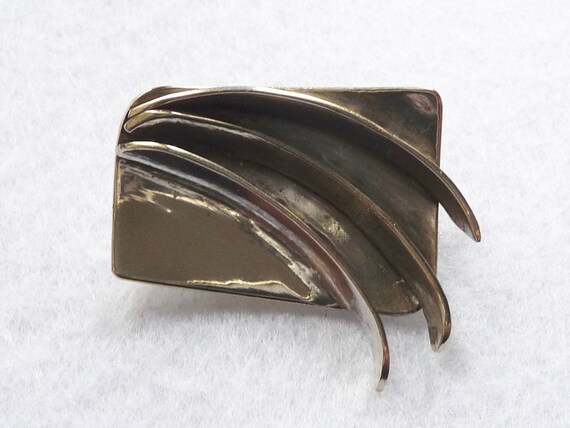 Sweden. Silver Brooch. 1958. Vintage. - Gem