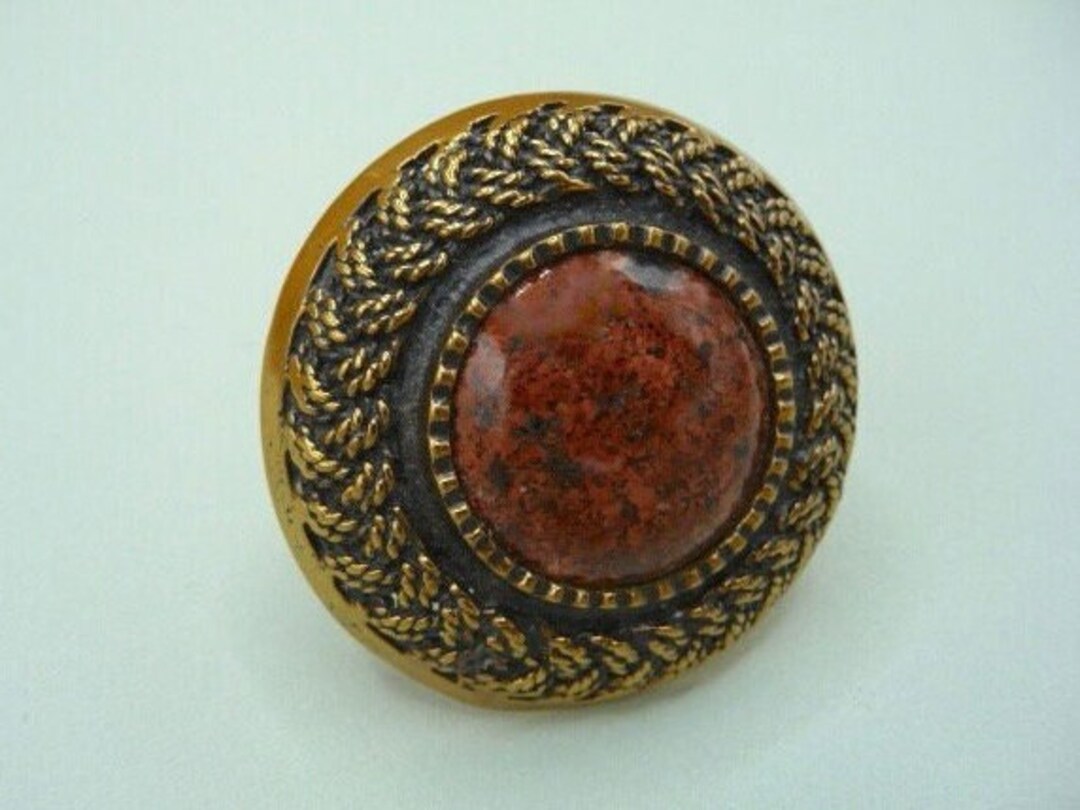 P. Sarpaneva (finland). Bronze and Stone Brooch. Vintage. - Etsy