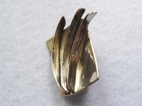 Sweden. Silver Brooch. 1958. Vintage. - Gem