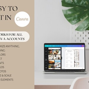 Salon Menu Template Canva | Spa Menu | DIY Editable Price List | Small ...