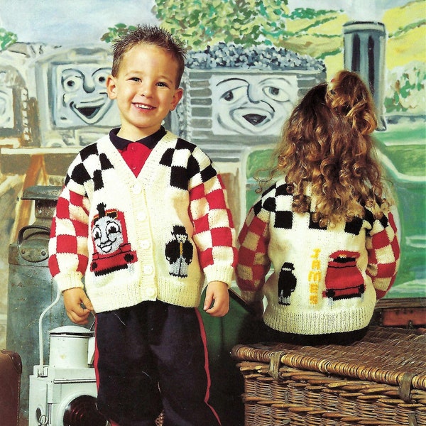 Thomas the Tank Engine Knitting Pattern - Etsy UK