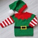 Elf Christmas Sweater & Hat Jumper PDF Knitting Pattern DK ( 8 Ply ...