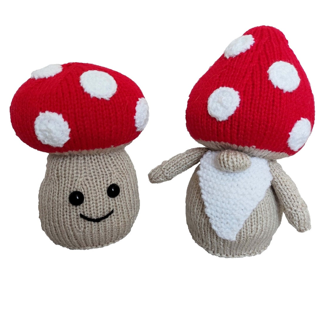 PDF Knitting Pattern Mushroom Gonk Chocolate Orange or Bath Bomb Cover ...