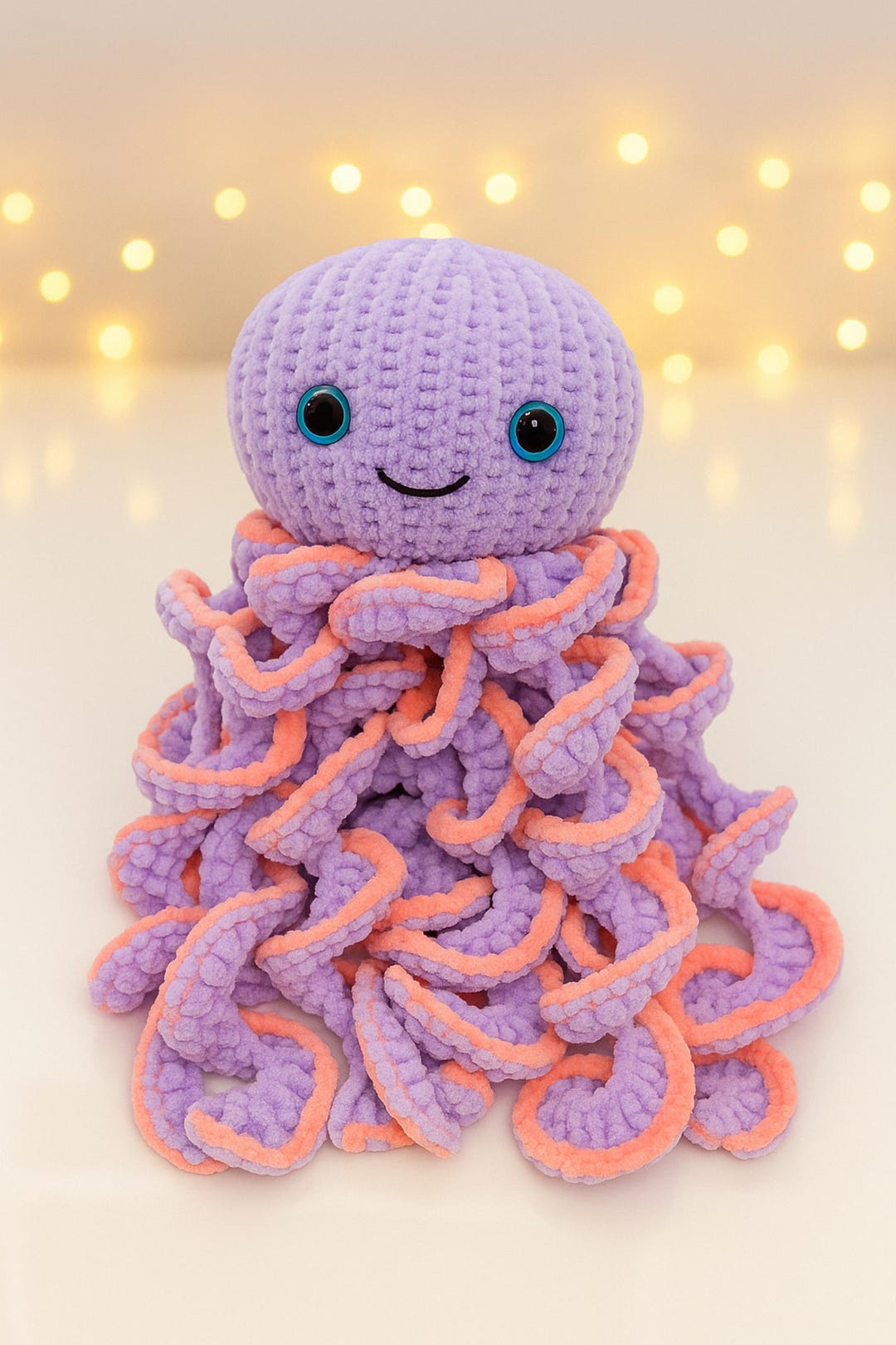 PDF Knitting Pattern Octopus Toy Spiral Legs Flutterby Chunky ( Bulky ...